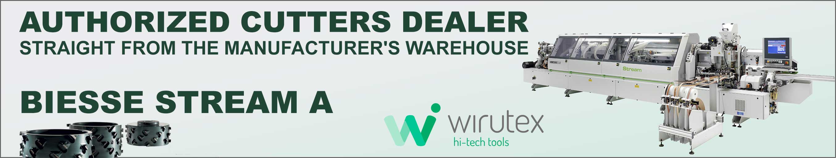 Replacement cutters for Biesse STREAM A - Wirutex