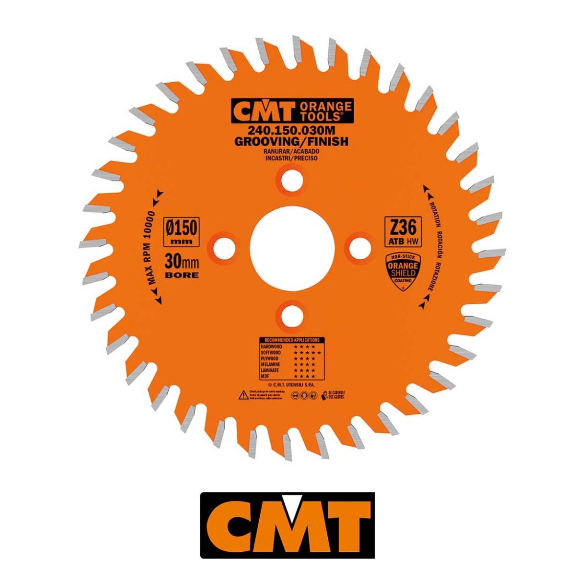 CMT.240 - Circular saw blade for CNC - Fraiser