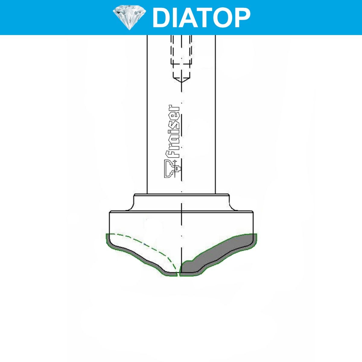 Diamond cutters for CNC cabinet doors - Fraiser