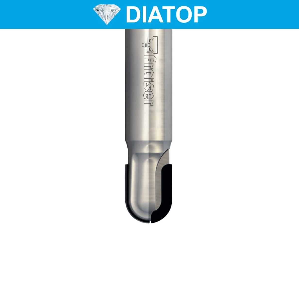 Diamond ball nose router bit - Fraiser