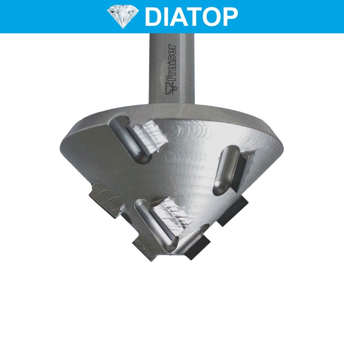 V-shaped diamond contour cutter - Fraiser