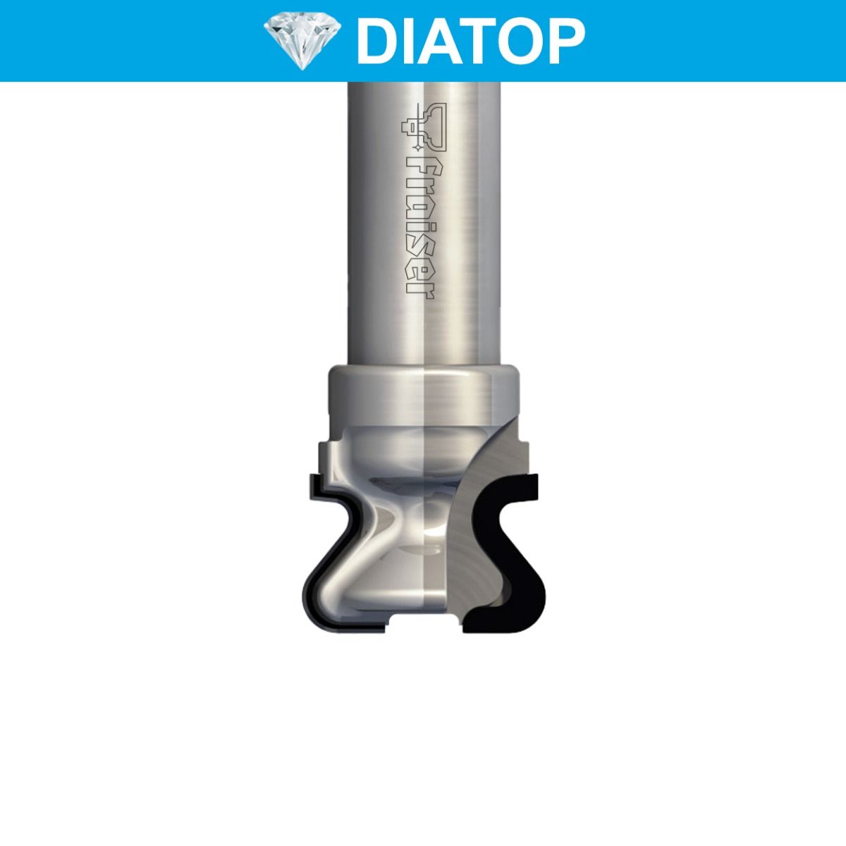 Diamond finger pull router bit [D] - Fraiser