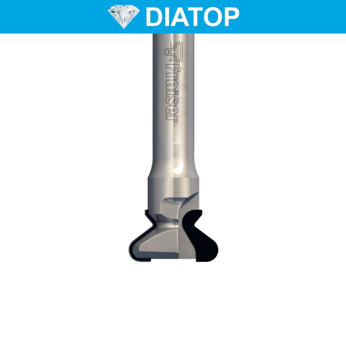 Diamond finger pull router bit [F] - Fraiser