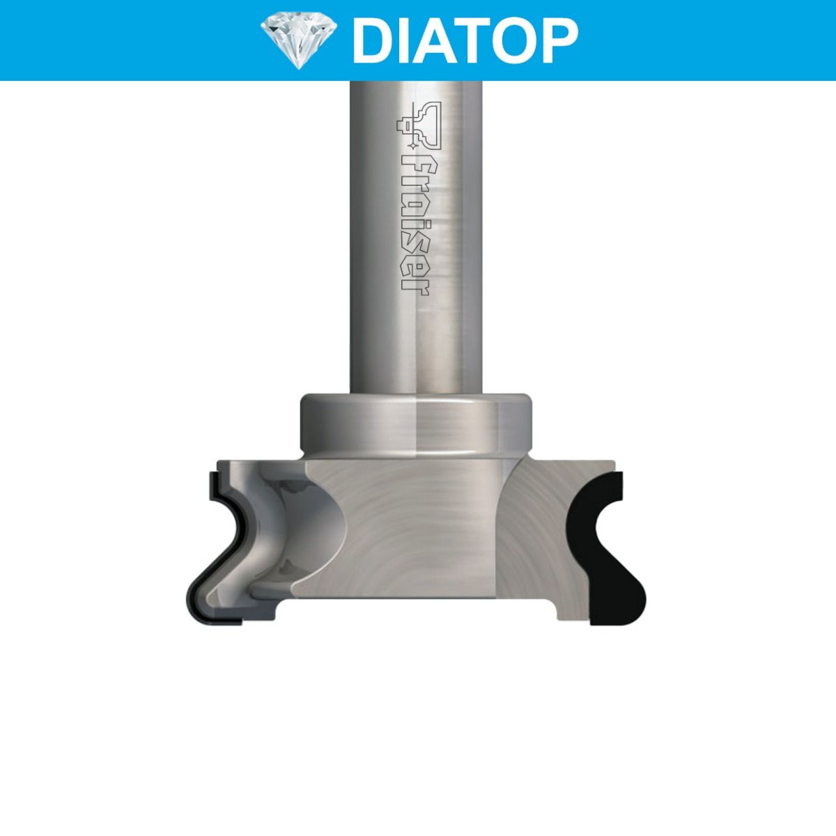Diamond finger pull router bit [L] - Fraiser