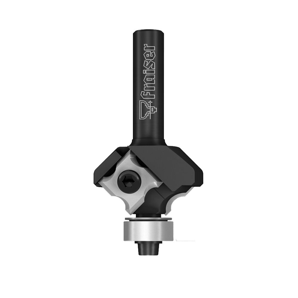 Roundover bits with insert knives Strong & Precise