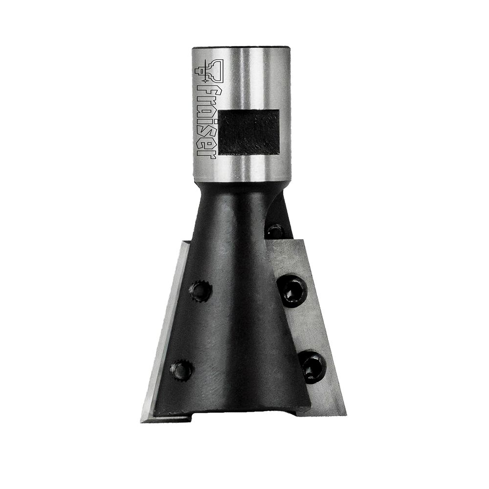 15° Dovetail cutter with insert knives (HW) Strong & Precise