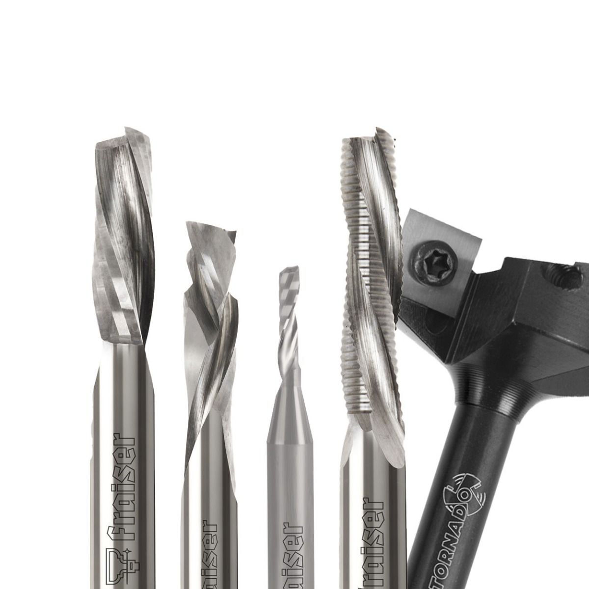 Nesting carbide cutter kit - Fraiser