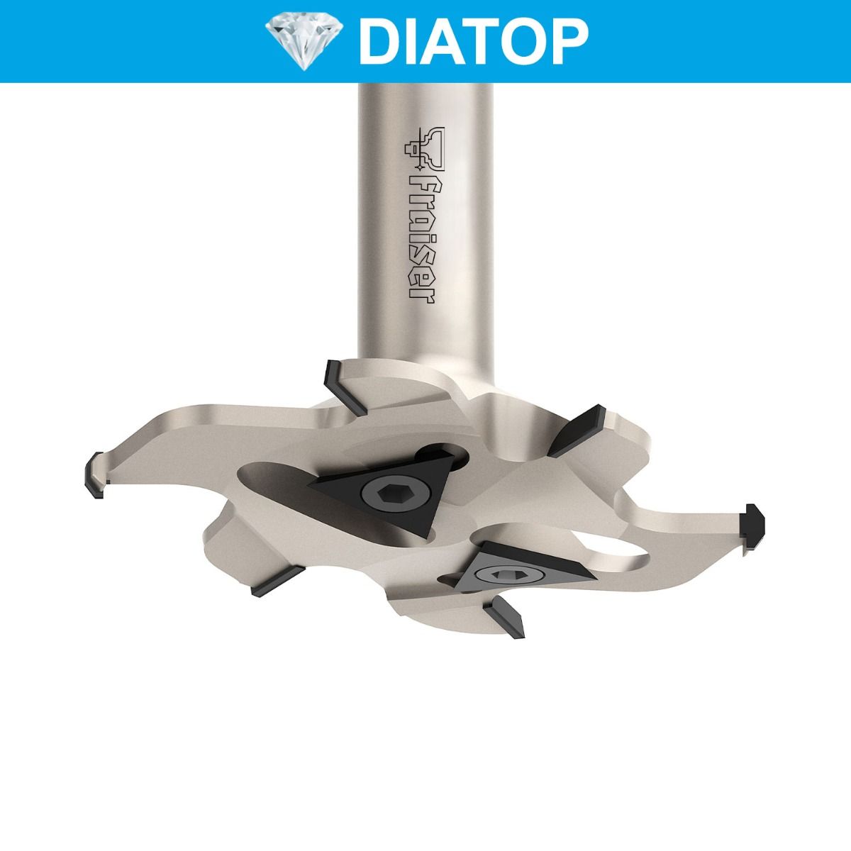 Diamond nesting router bit for LAMELLO® P-SYSTEM® joints - Fraiser