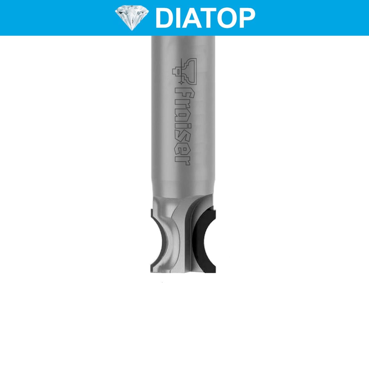 Fraise diamantée pour la réalisation de bordures ou de rainures - Fraiser