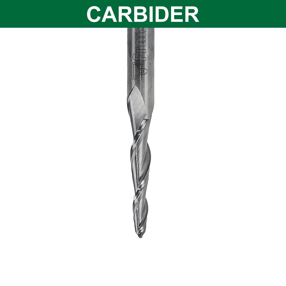 Ball Nose Carving spiral CNC 2D/3D - Fraiser