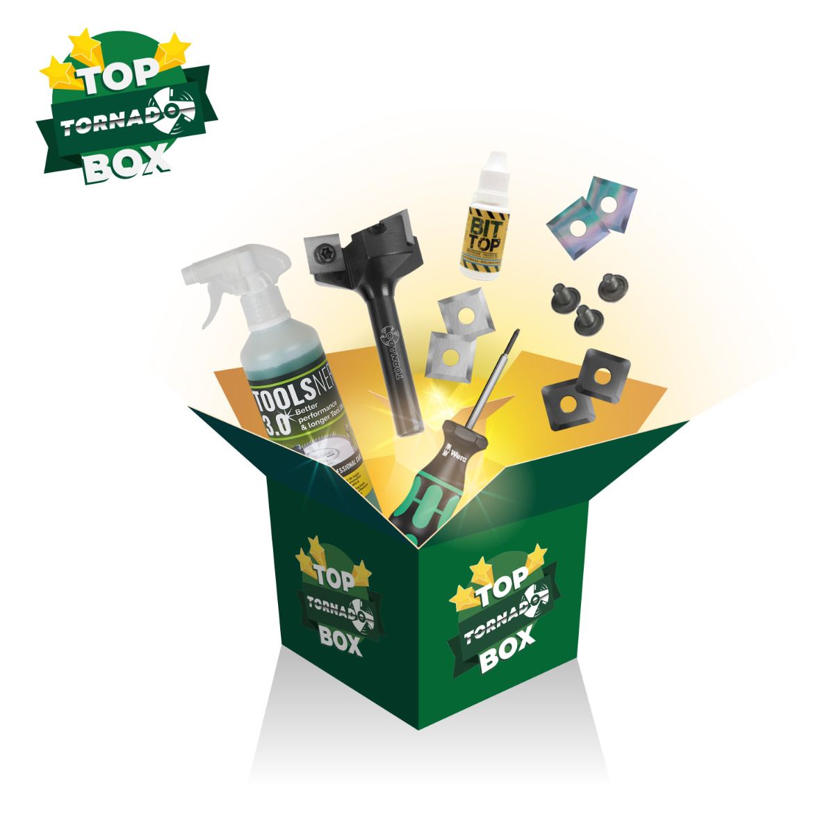 TOP TORNADO® BOX | Complete box for leveling - Fraiser