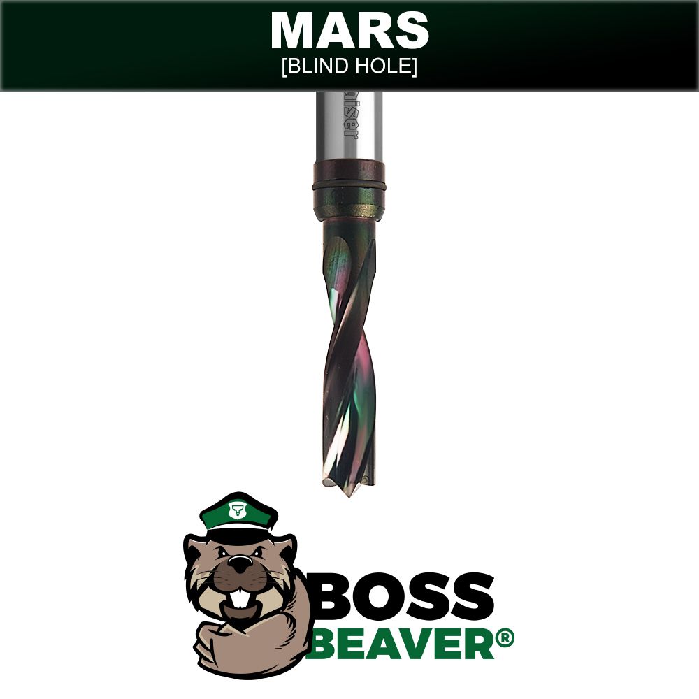 Coated blind hole drill bit | MARS - Fraiser