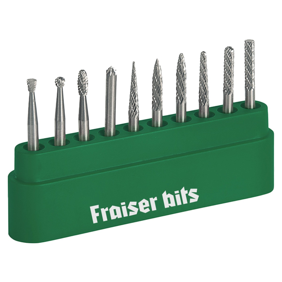Fraises pour Dremel® : jeu de fraises professionnelles - Fraiser