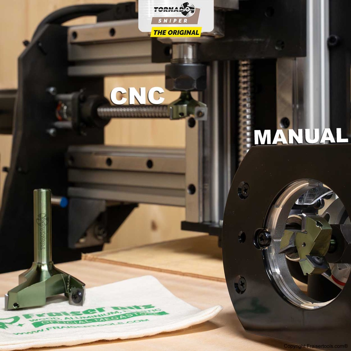 ULTIMATE LEVELBOX - Levelling kit with TORNADO® ENDURANCE router bit ...