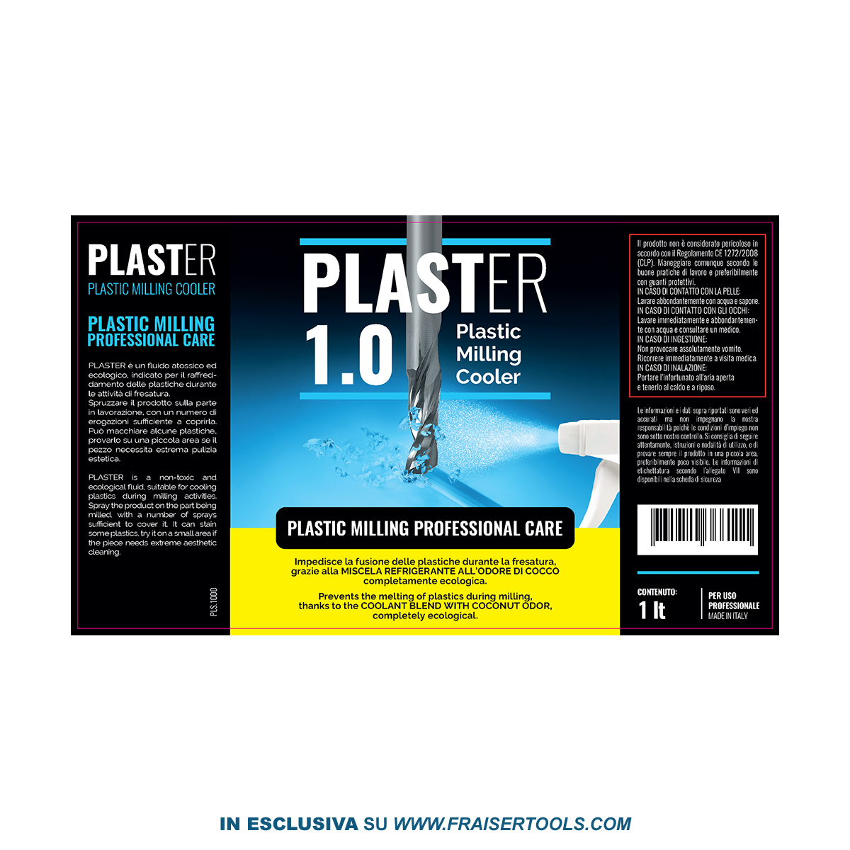 PLASTER 1.0 | Plastic Milling Cooler - Fraiser